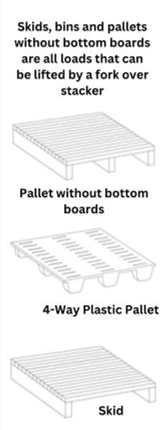 Full Powered Fork Over Stacker 2800 lb Cap., 118" Height - EB13CD | EKKO